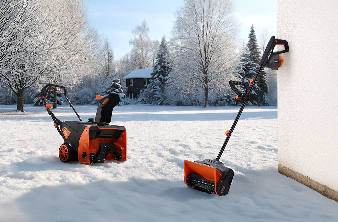 FUXTEC Winter-Highlights – Power für Schnee, Eis und Winterkälte