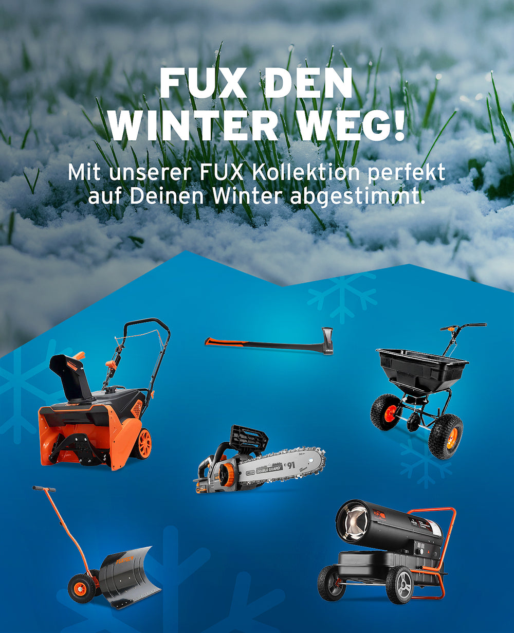 FUXTEC Winter-Highlights – Power für Schnee, Eis und Winterkälte