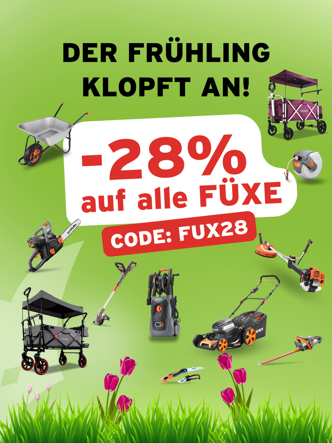 FUXTEC Gartengeräte - German Gartenpower!